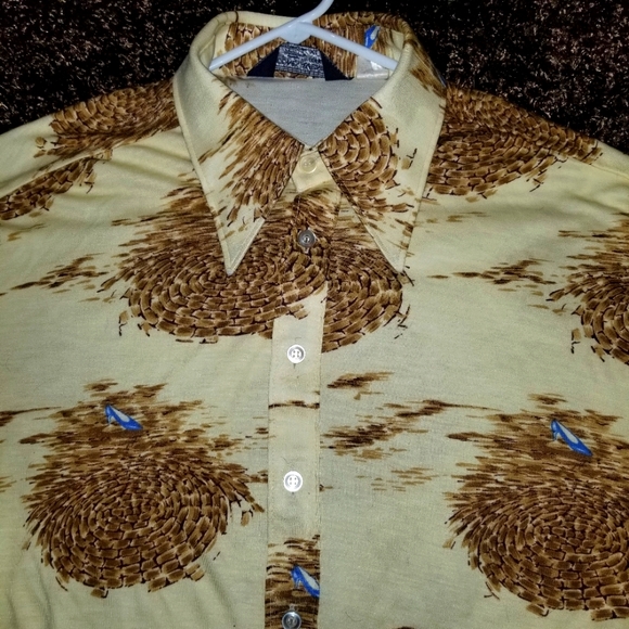 second avenue by mack | Shirts | 7s Disco Club Shirt Pointy Collar Xl ...
